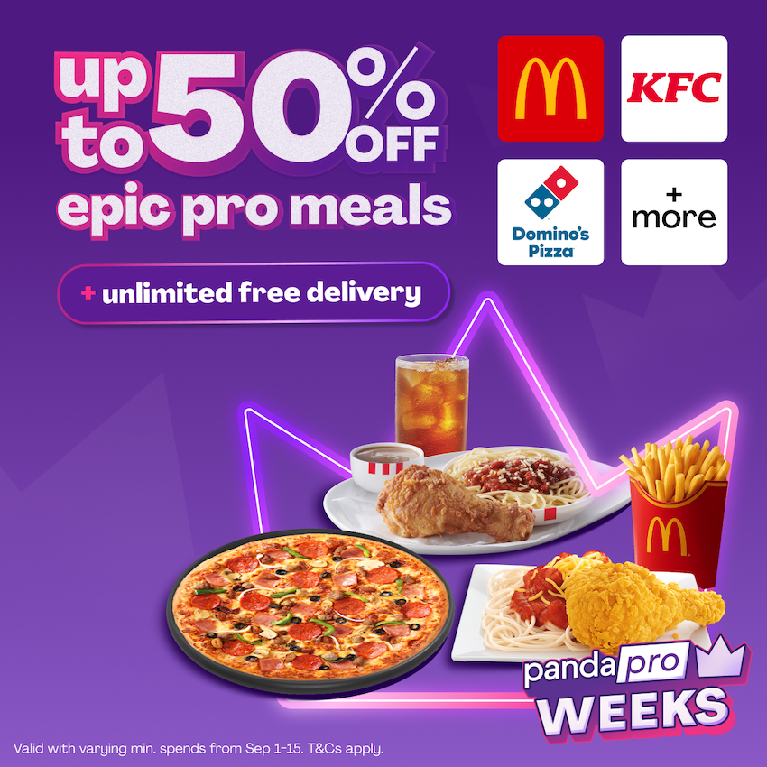 foodpanda Launches ‘PRO Weeks,’ Offering Up to 50% Off on Top Brands ...
